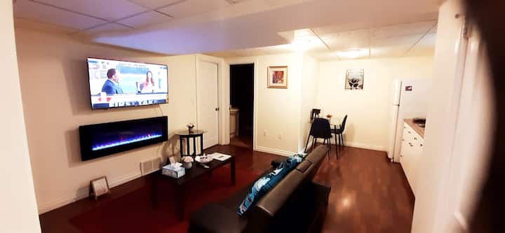 Three D's Two Bedrooms Bsmt'. Suite In Timberlea - Fort McMurray