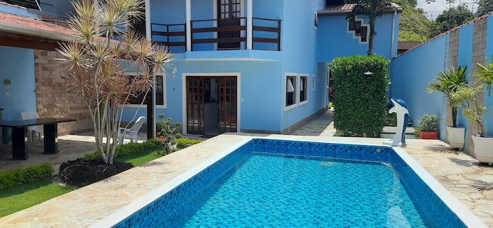 800m Praia Martim De Sá/3 Quartos/wifi/piscina - Caraguatatuba