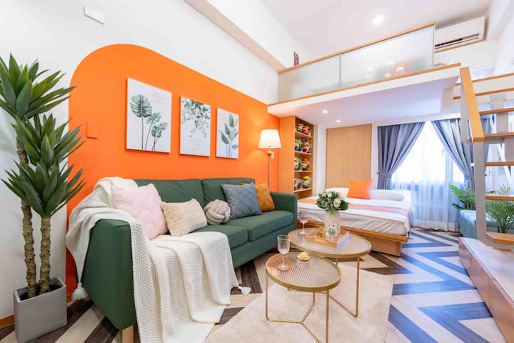 Fs Apt W/ Lift Near Ximen Mrt 西門町Loft 近西門地鐵站 獨立浴室 - 中和區