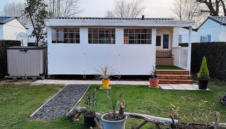 Mobile Home Familial Au Calme - Sanguinet