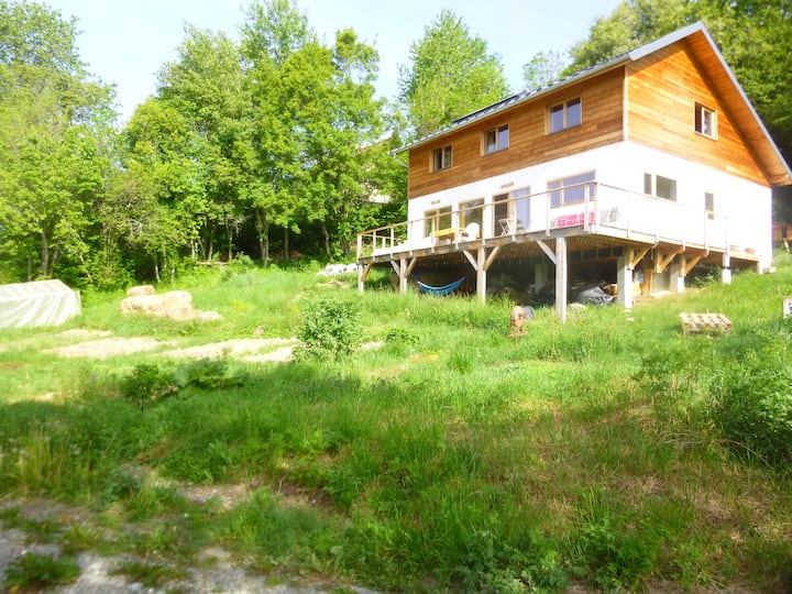 Gite De 100m2 Dans Maison Passive En Paille - Ancelle