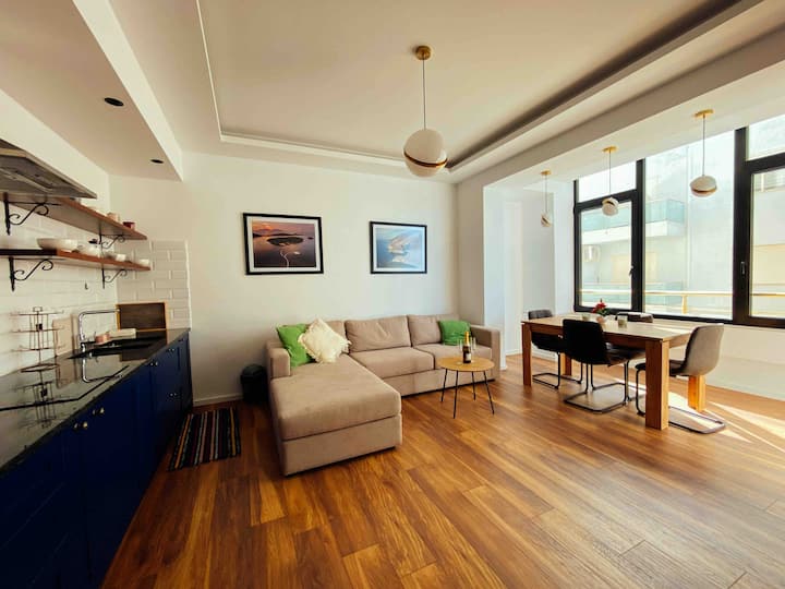 Lovely Two Bedroom  Lungomare Apartamente - Vlora