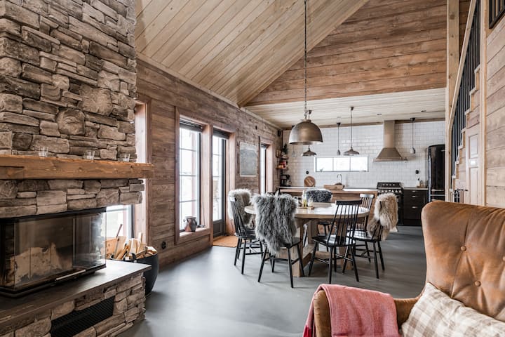 Luxurious Cottage With Sauna Overlooking Mountains - Sweden