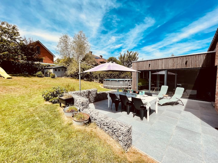 Superbe Villa à La Campagne Avec Jardin Et Piscine - Spa