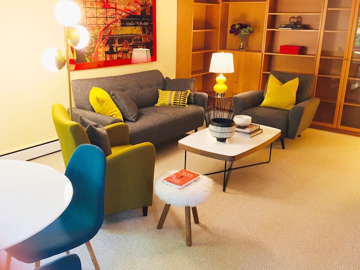 Downtown Seattle With A Mid-century Modern Vibe! - 시애틀