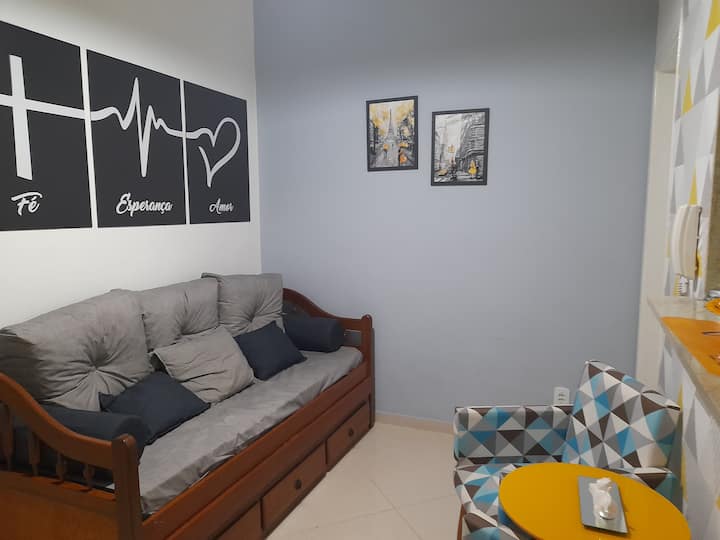 Apto Com Ar, Próx Aer Santos Dumont. Flamengo - Rio de Janeiro