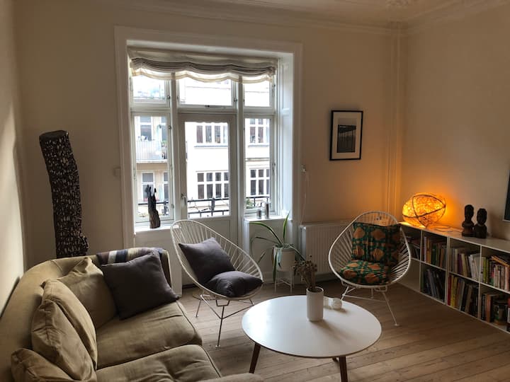 Charming Cozy Flat In Attractive ØSterbro - Copenhaguen
