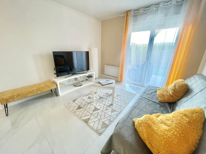 Appartement Cosy Avec Jardin - Eysines