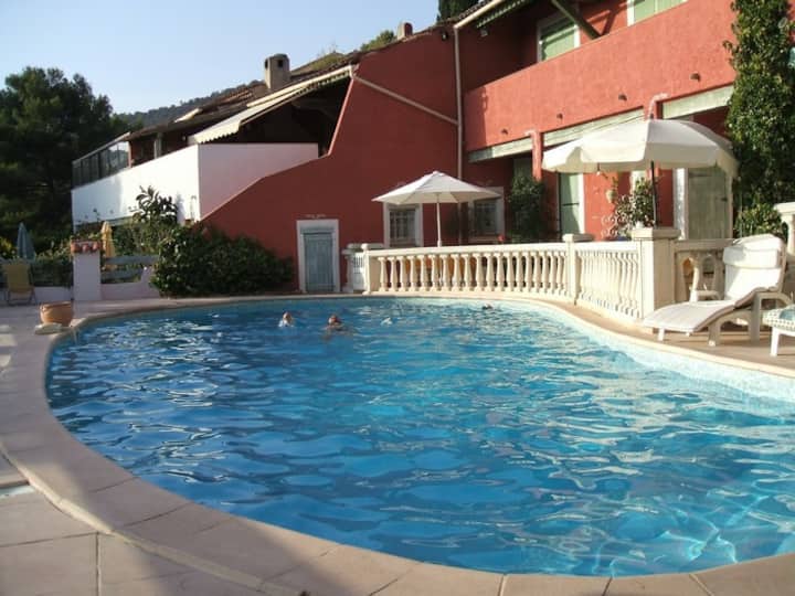 Pittoresque Loft F2 Piscine à Bormes Les Mimosas - Île du Levant