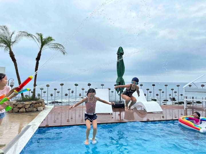 台東無敵海景套房Villa（三房一廳，可容納六位大人） - Taitung County