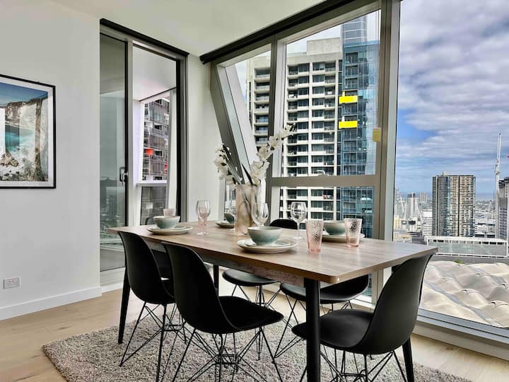 Free Parking Spacious 3b2b Apt Cbd With - Melbourne