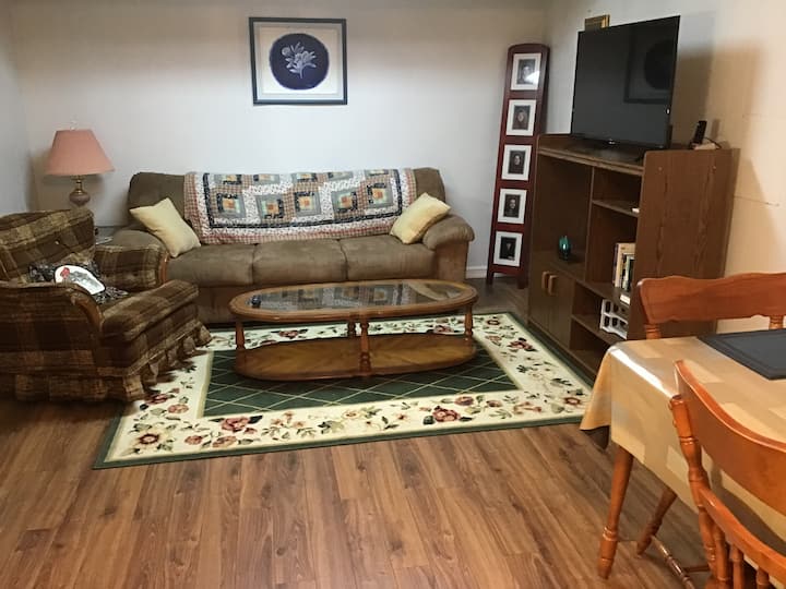 Cozy Comfort Cave, 2 Bdrm, 1 Bthrm, Downstairs Apt - Deer Lake