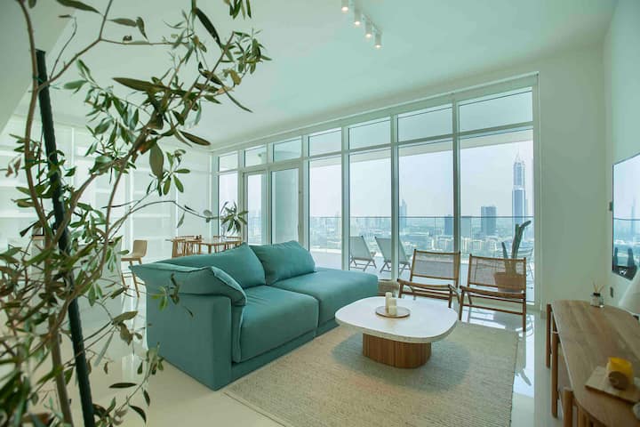 Beachfront 3bedrooms, 4bathrooms, Private Office - Dubai Marina