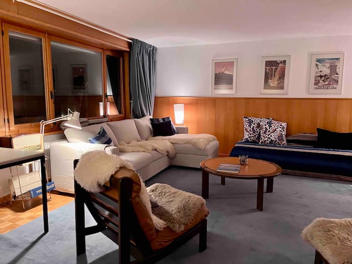 Chalet With Fireplaces And Spectacular View - Kandersteg