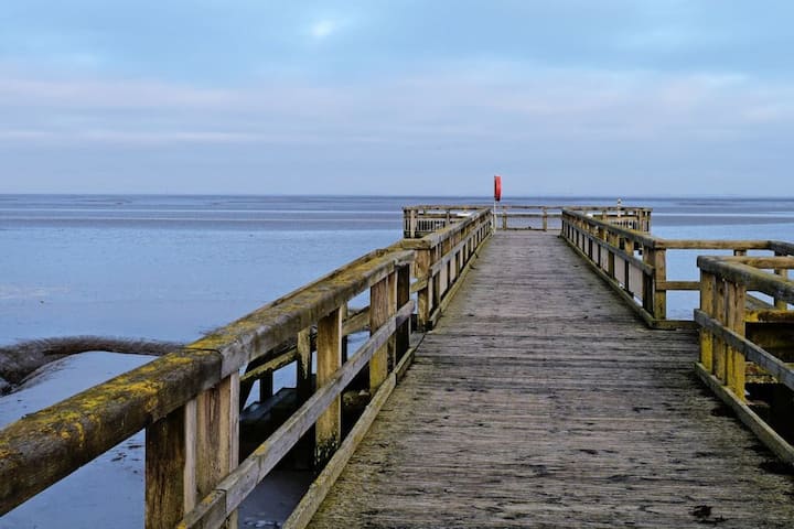Ferienwohnung Wattwurm - Mer du Nord