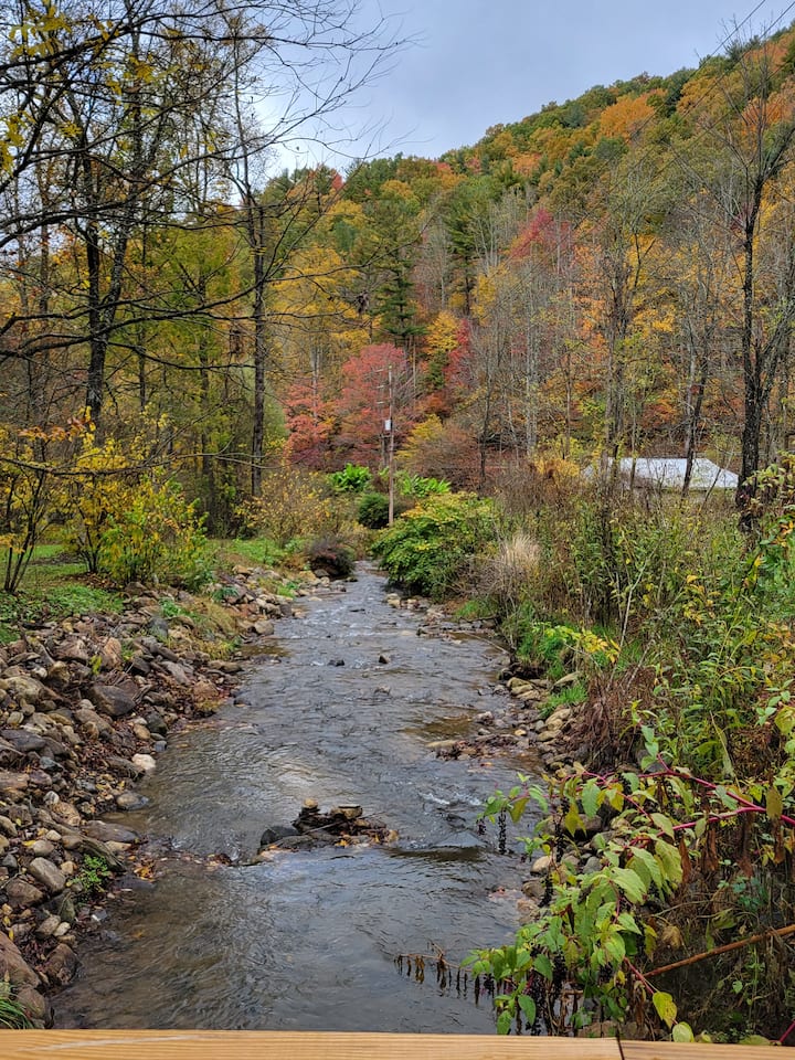 Direct Stream Front Mountain Tiny Home - Tennessee