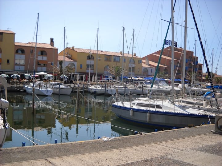 Maison En Bord De Mer Vue Sur La Marina - Leucate