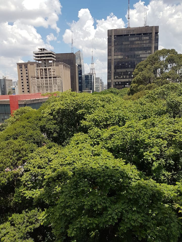 Apartamento Na Paulista-masp Com Ar Condicionado - São Paulo