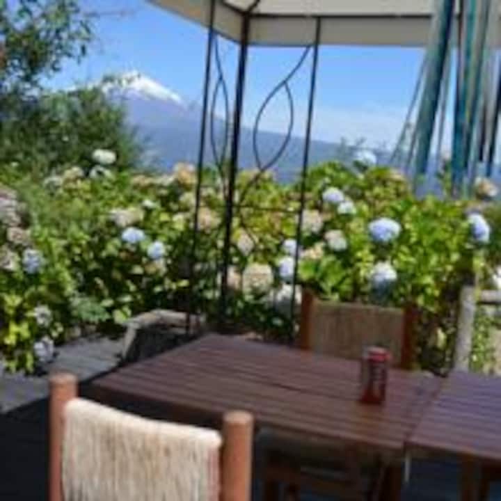 Casa Pucon Vista Lago Y Volcan Con Acceso Playa - Pucon