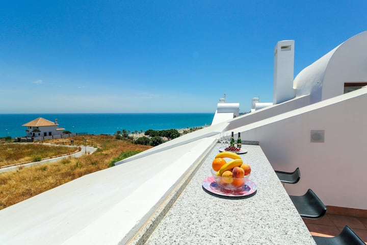 La Cala Townhouse, Beach 400 M, Roof Terrace, Bbq - La Cala de Mijas