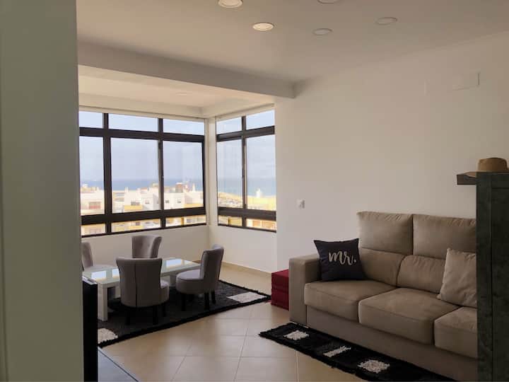 Rooftop Sea View Apartment - Almancil
