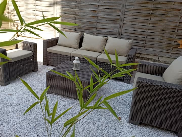 Logement Zen Dans Un Jardin En Centre- Ville. - Aix-en-Provence