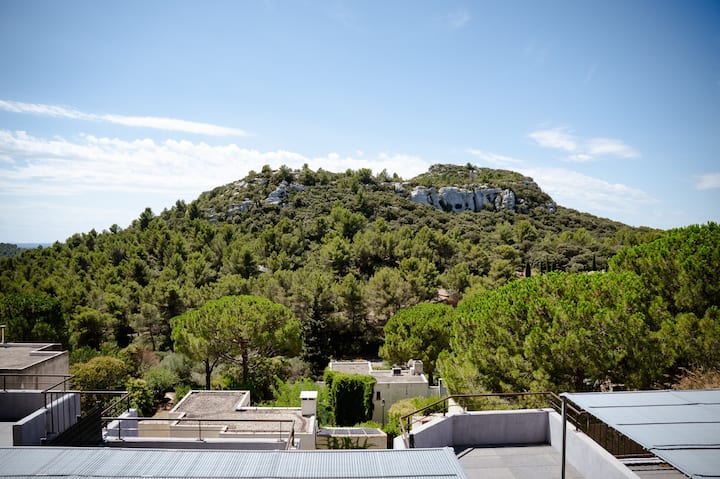Studio Meublé Vue Exceptionnelle - Les Baux-de-Provence