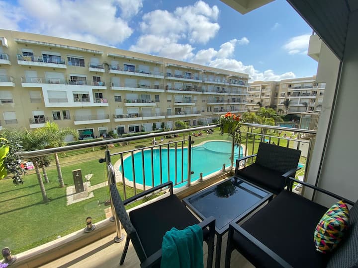 Appartement Premium Avec 3 Piscines - Bouznika