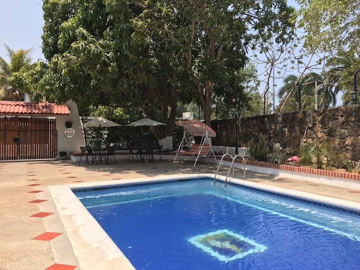 Cabaña En Playa Mendoza. Conexión Y Descanso. - Baranoa