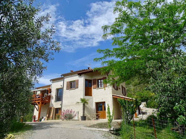 Gite 6 Pers Buis-les-baronnies Avec Vue Et Piscine - Buis-les-Baronnies