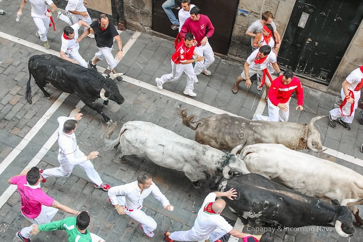 San Fermín Bull Run Balcony Spots (No Lodging) - Pampelune