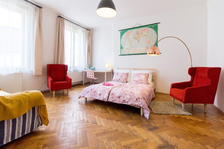 Sunny Cinema Home In The Very Centre Of Prague - Praga