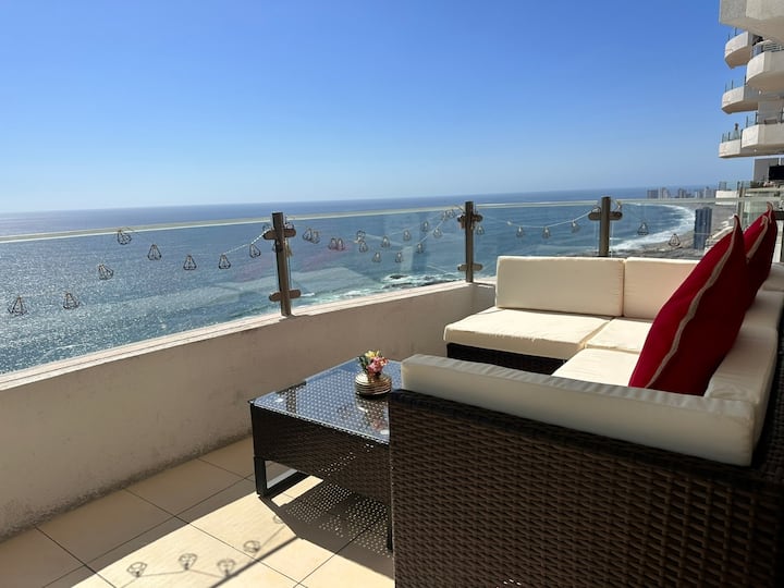 Departamento Con  Hermosa Vista Al Mar - Alto Hospicio