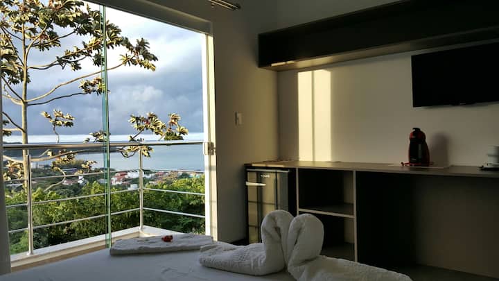 Suite 1 Sacada E Vista Para O Mar Piscina Incrível - Itapema