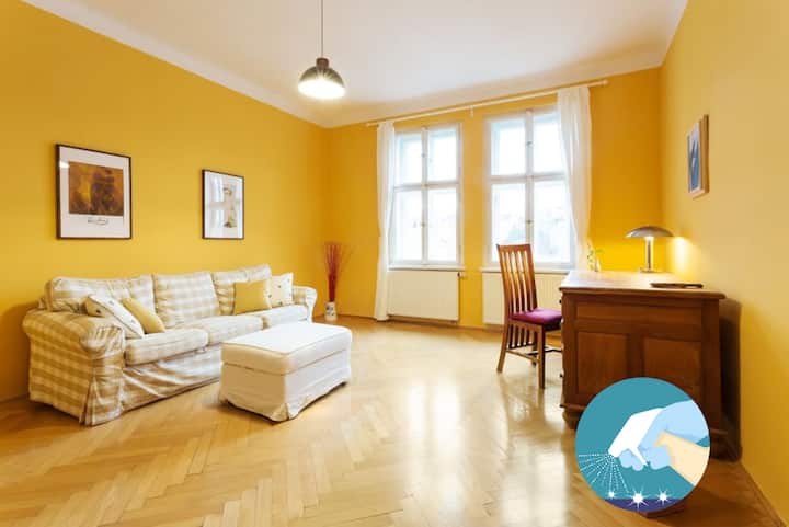 Ample Prague Flat With A Great Atmosphere - Praga