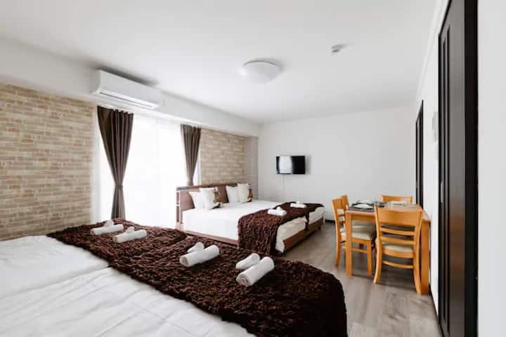 6ppl/4mins To Metro Sta/easy Access->namba /9767 - Osaka, Japan