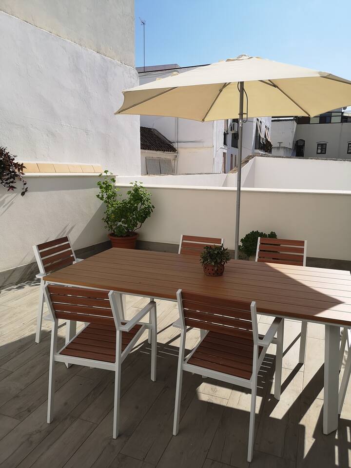 Historic Center Next Triana Bridge Large Terrace - Seville