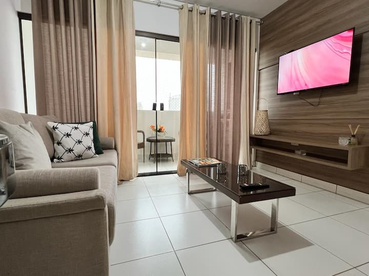 Apartamento Encantador De 1 Quarto No Setor Bueno. - Goiânia