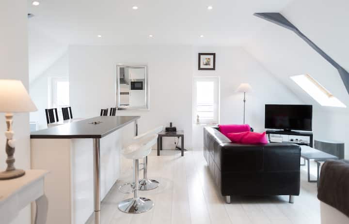 Le Panoramique, 70m2, Wifi - Honfleur