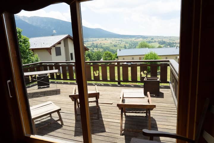 Chalet Mont Louis Vue Sur Le Cambre  D’aze - Mont-Louis