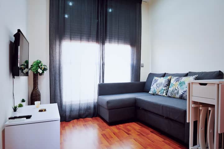 Bright And Charming Apartment In Puente Vallecas - Estación de Getafe Central