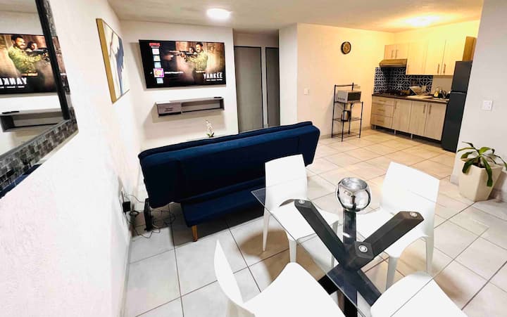 Departamento Completo,nuevo, Bien   Ubicado En Gdl - 瓜達拉哈拉