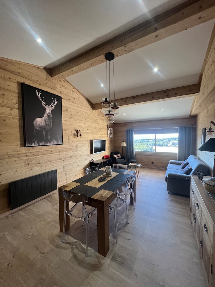 Spacieux 60m2, Vue Exceptionnelle, Pied Des Pistes - Bolquère