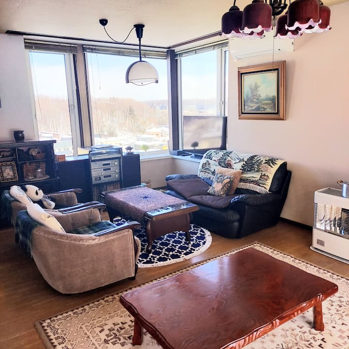 K / Nice View/quiet /Homestay/free Parking/pets Ok - Sapporo