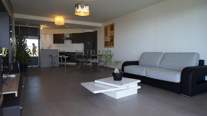 Logement 2 Pièces 60m2 Vue Sur Nice Et Mer - Carros