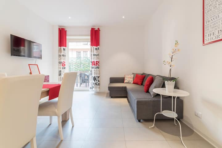 Modern Flat / Private Terrace - Trastevere Station - Rome