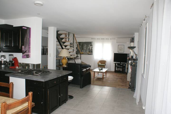 Bel Appartement Calme Pour 4/5 Pers Intra Muros - Saint-Laurent-d'Aigouze