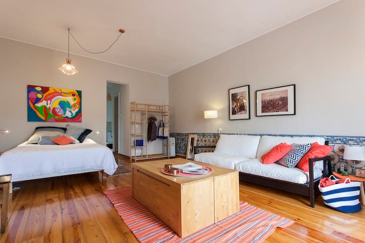 Charmant Appartement Bleu Quartier De L’alfama - Alfama