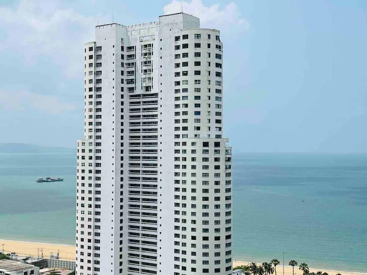 2/#2916-p/ลุมพินี พาร์คบีช จอมเทียน 2卧室公寓.海景房.家庭入住 - Pattaya City