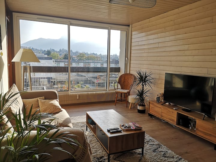 Appartement Vue Sur Les Montagnes à 10min Du Lac - Annecy